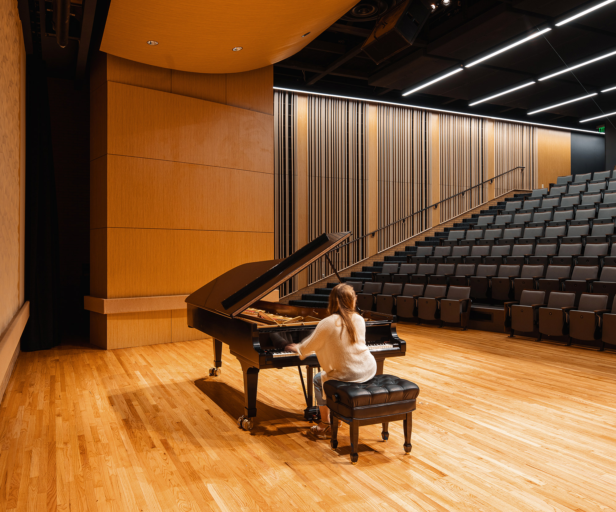 University of North Texas Music Building Recital Hall | BRW